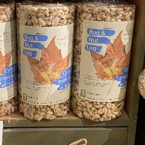 Bug and Nut Log Mill Creek Seed Company – Bird House Nature Company